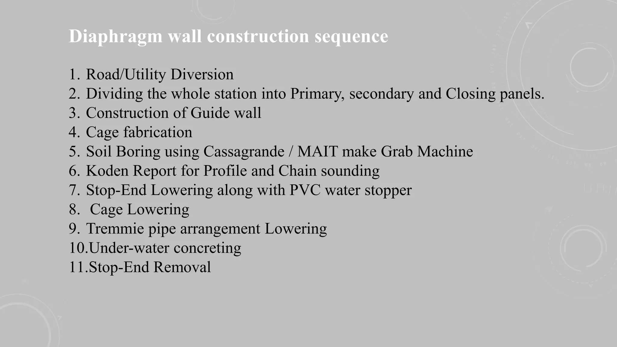 D wall construction | PPTX