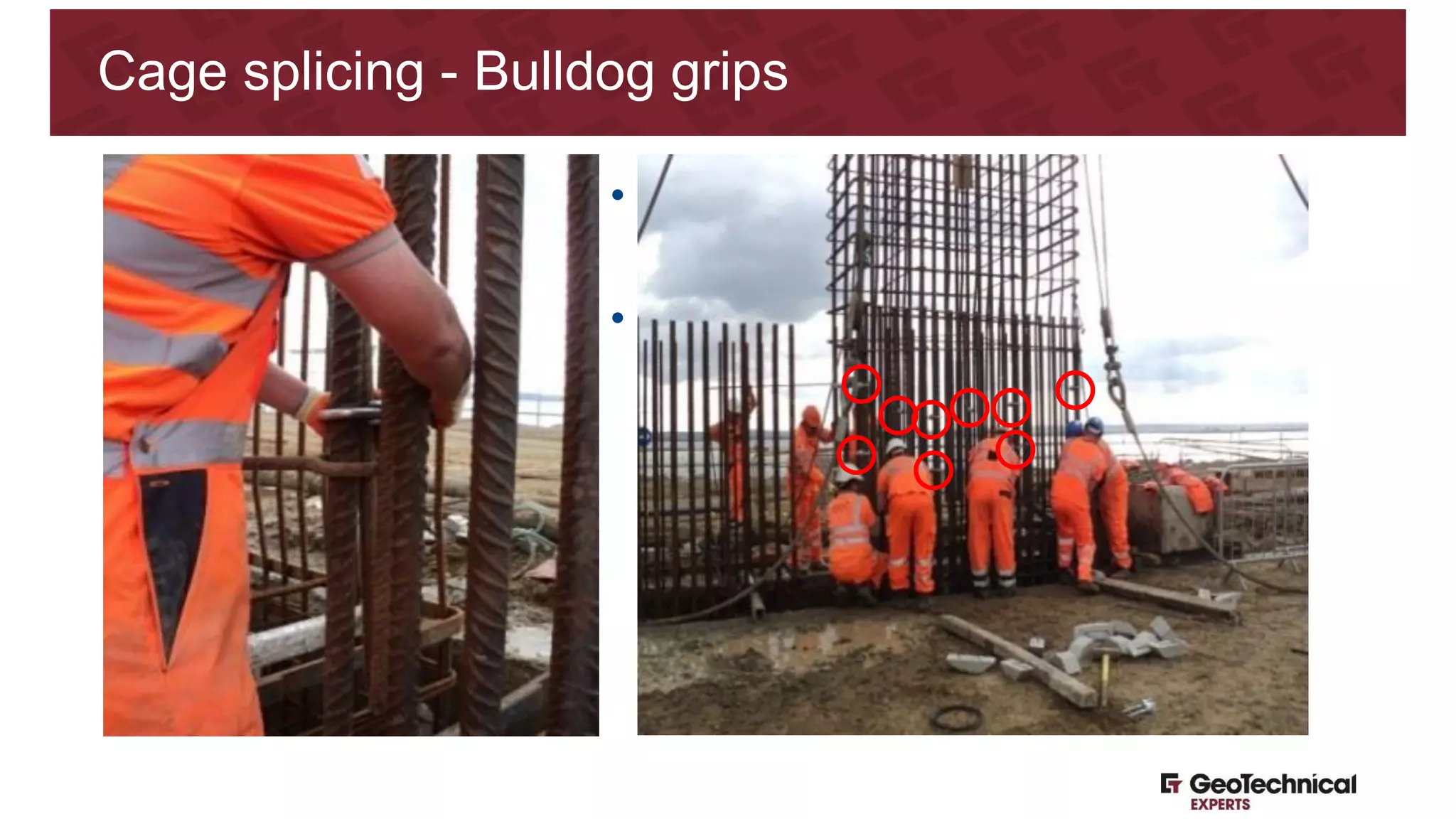 D-wall Presentation - Rebar Cage.pdf | Civil Engineering Industry ...