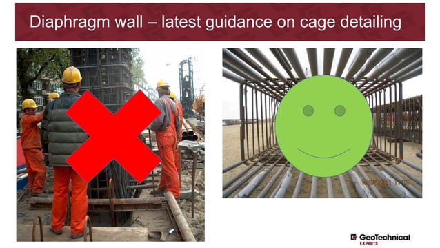 D-wall Presentation - Rebar Cage.pdf | Civil Engineering Industry ...