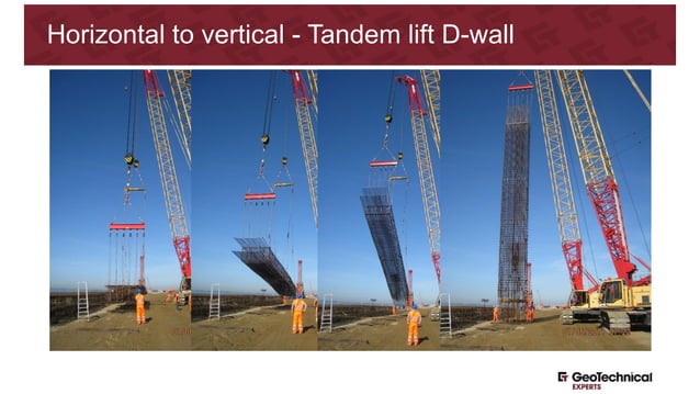 D-wall Presentation - Rebar Cage.pdf | Civil Engineering Industry ...