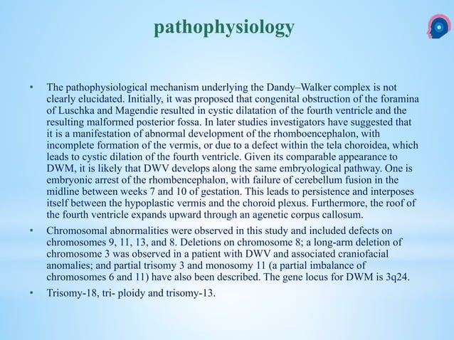 Dandy Walker syndrome | PPTX | Pregnancy | Reproductive Health