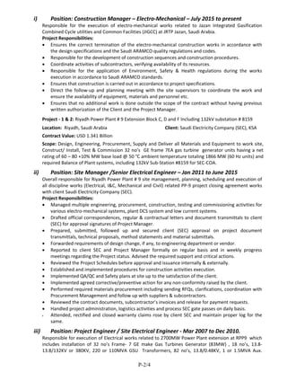 Tauseef_CV PP_Rev2 | PDF | Civil Engineering Industry | Industries