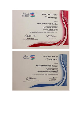 id's and certificates | PDF