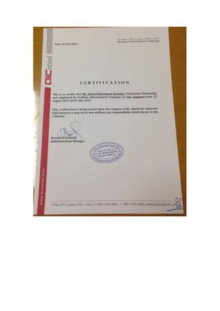 id's and certificates | PDF