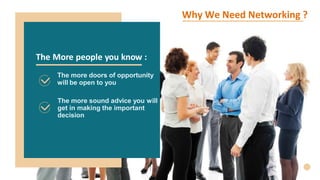 Networking - The Next Level To Improve Your Values | PPT
