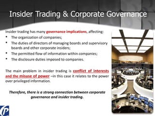 Insider trading_Overview & Objective_IICA_07.01.2013_MK | PPTX
