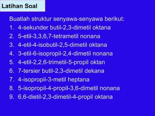 Alkana, alkena Dan alkuna | PPT