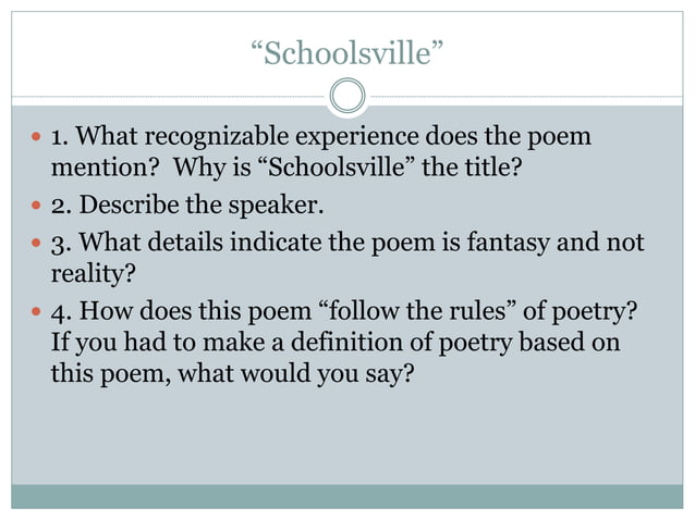 Poetry-Overview | PPT Poetry-Overview | PPT