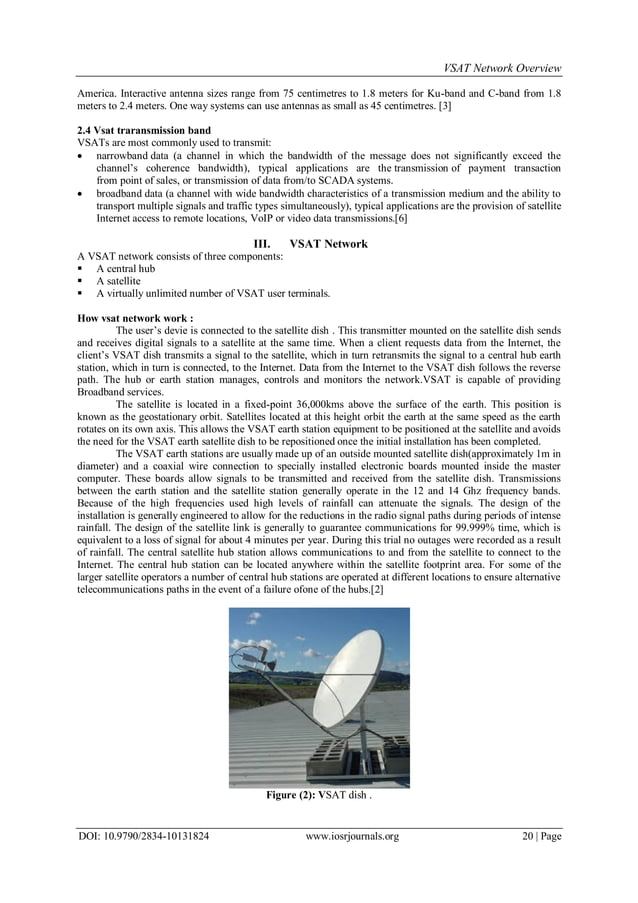 VSAT Network Overview | PDF