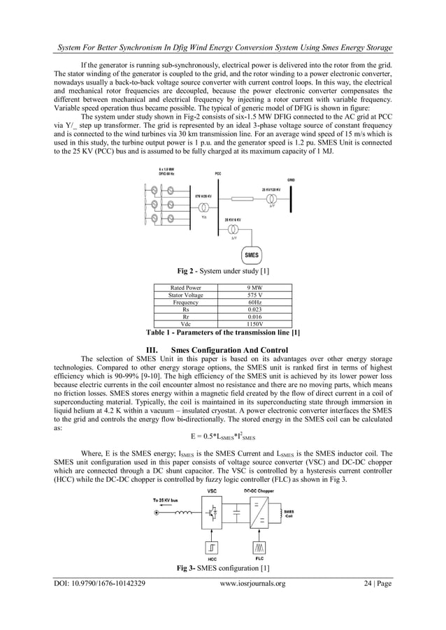 System For Better Synchronism In Dfig Wind Energy Conversion System