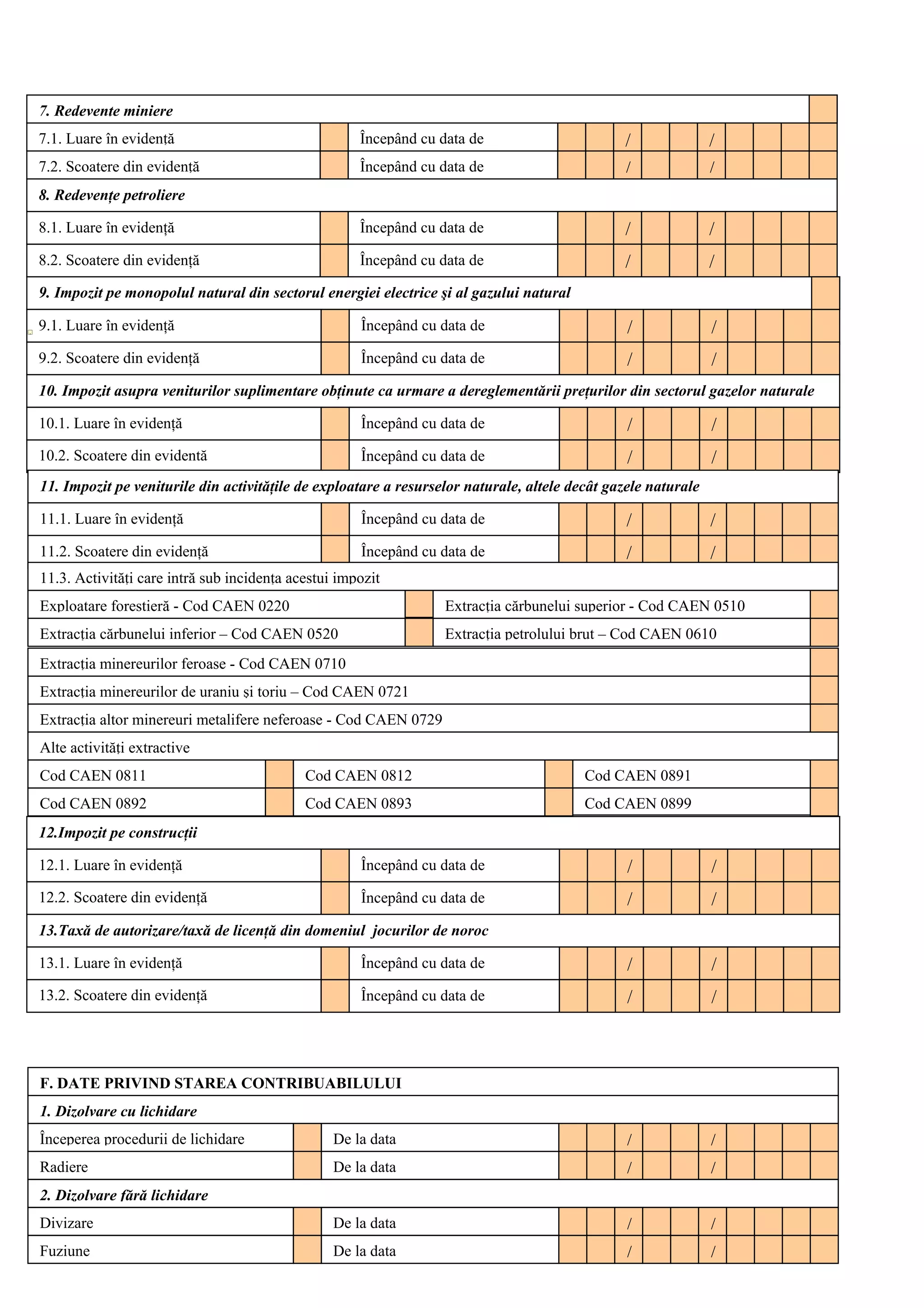 D010 2014 editabil | PDF