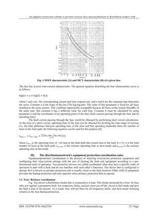 An adaptive protection scheme to prevent recloser-fuse miscoordination ...