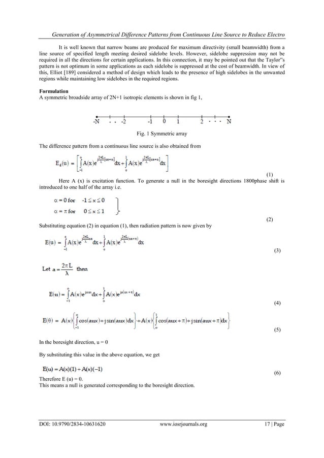 Generation of Asymmetrical Difference Patterns from Continuous Line ...