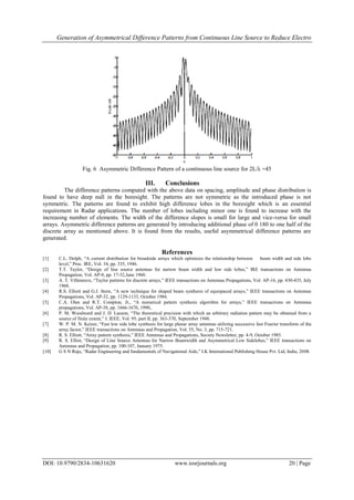 Generation of Asymmetrical Difference Patterns from Continuous Line Source to Reduce Electro ...