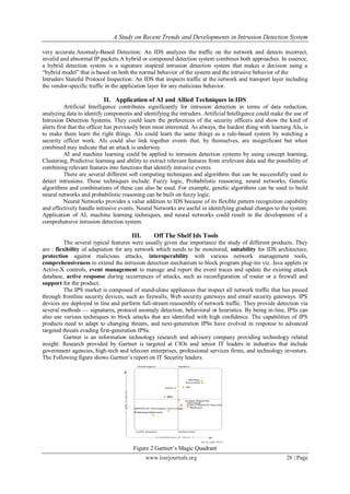 A Study on Recent Trends and Developments in Intrusion Detection System | PDF
