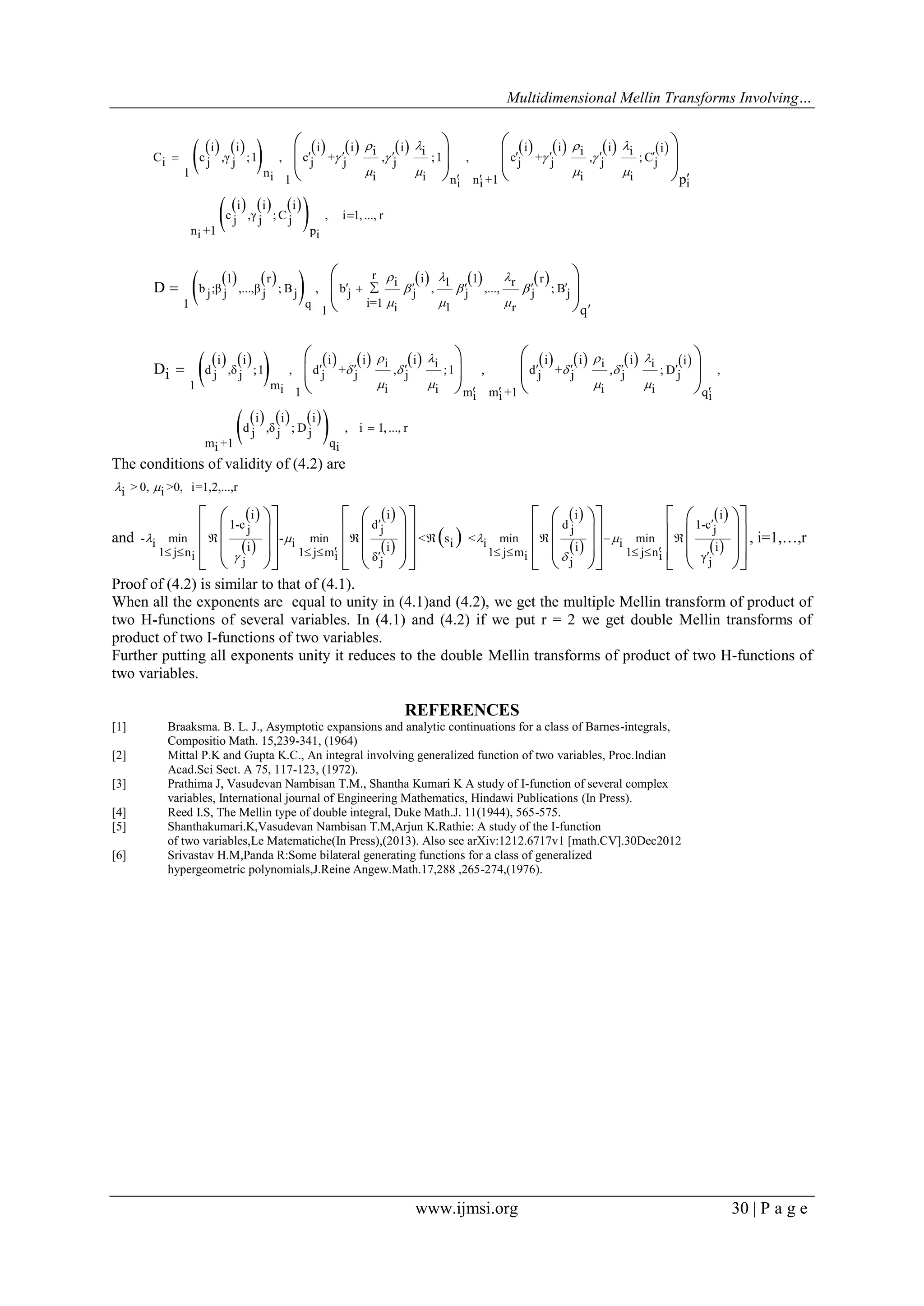 International Journal of Mathematics and Statistics Invention (IJMSI) | PDF