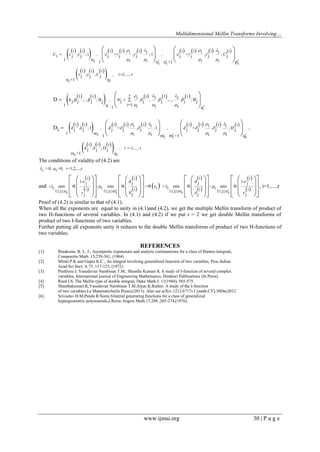 International Journal of Mathematics and Statistics Invention (IJMSI) | PDF