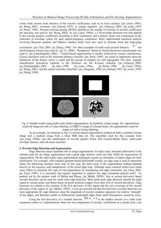 Wavelets in Medical Image Processing On Hip Arthroplasty and De-Noising, Segmentation | PDF