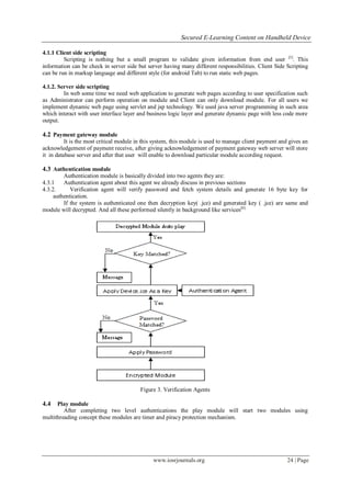 Secured E-Learning Content on Handheld Device | PDF