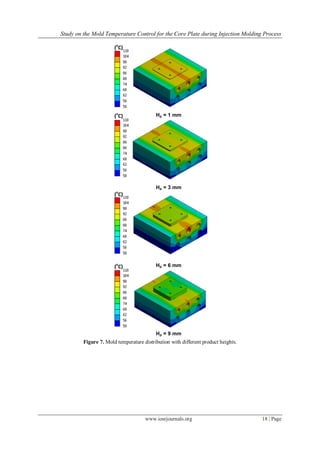 Study on the Mold Temperature Control for the Core Plate during ...