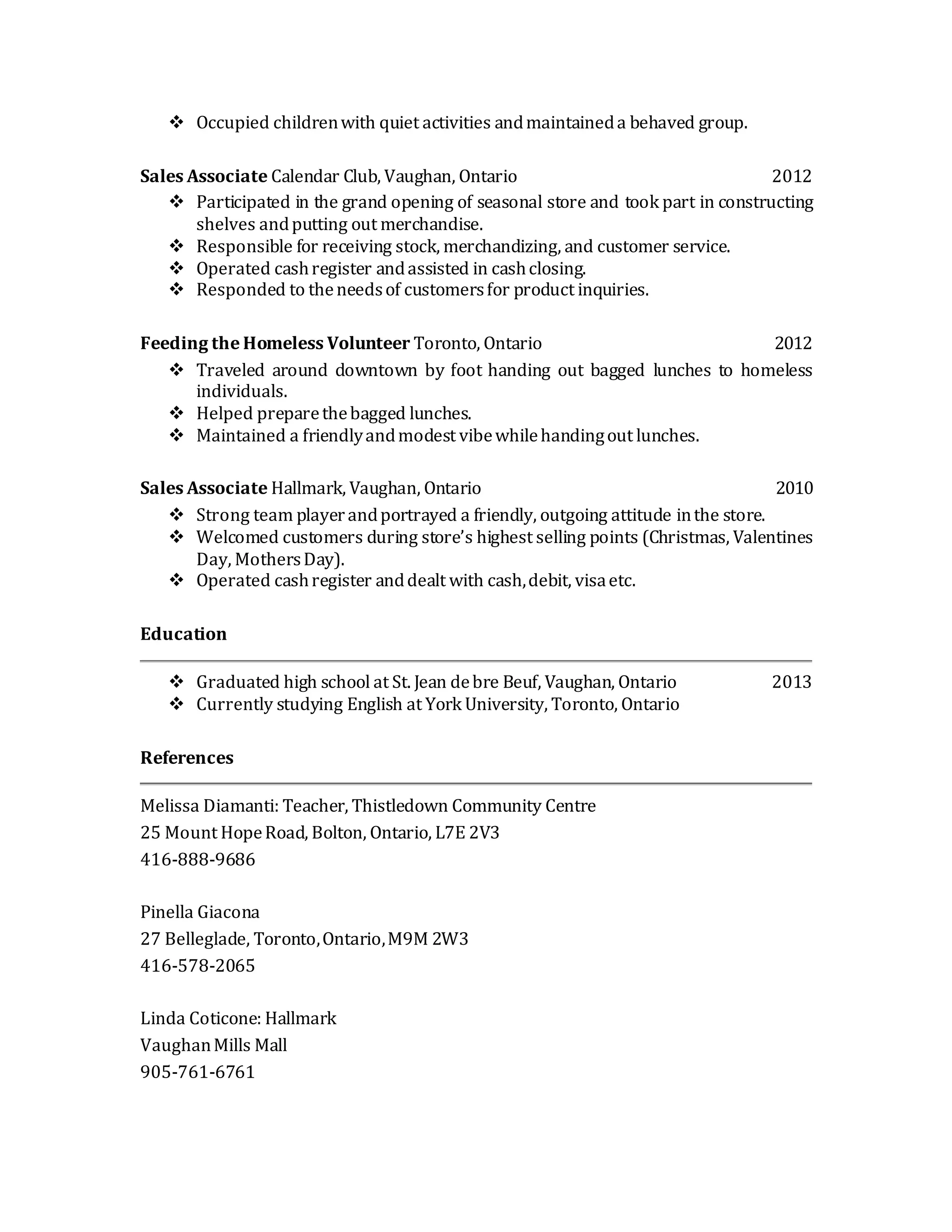 Grace Walker Resume | DOCX