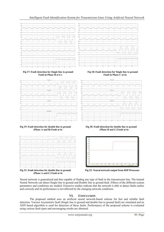 Intelligent Fault Identification System for Transmission Lines Using Artificial Neural Network ...
