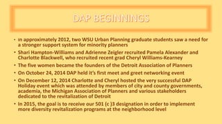DAP BEGINNINGS | PPT