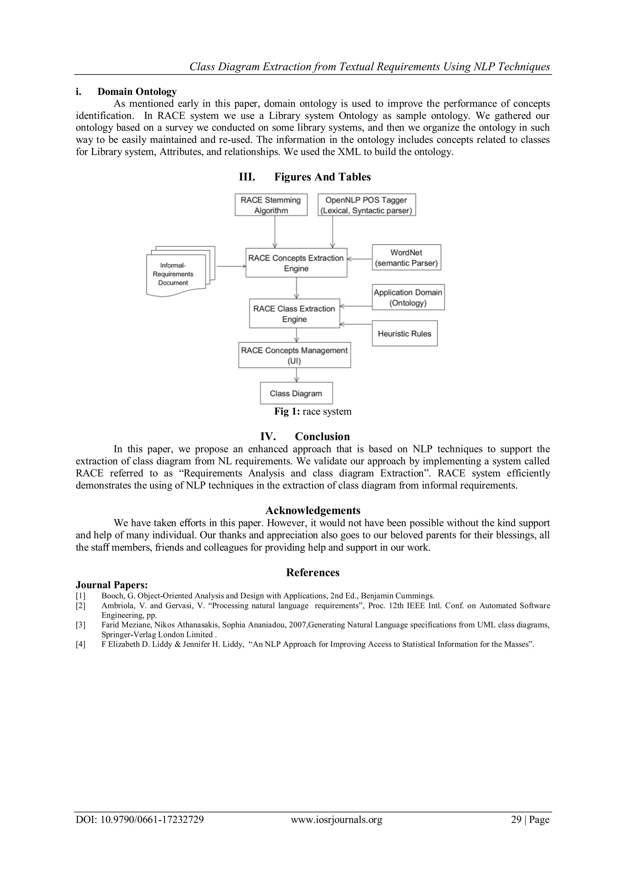 Class Diagram Extraction from Textual Requirements Using NLP Techniques ... Class Diagram Extraction from Textual Requirements Using NLP Techniques ...