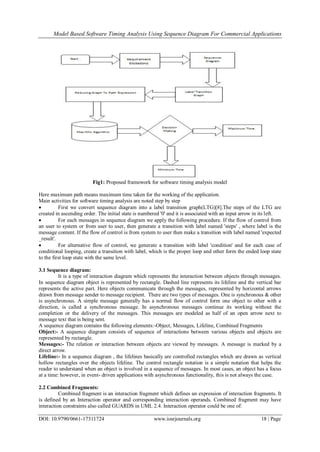 Model Based Software Timing Analysis Using Sequence Diagram for ...