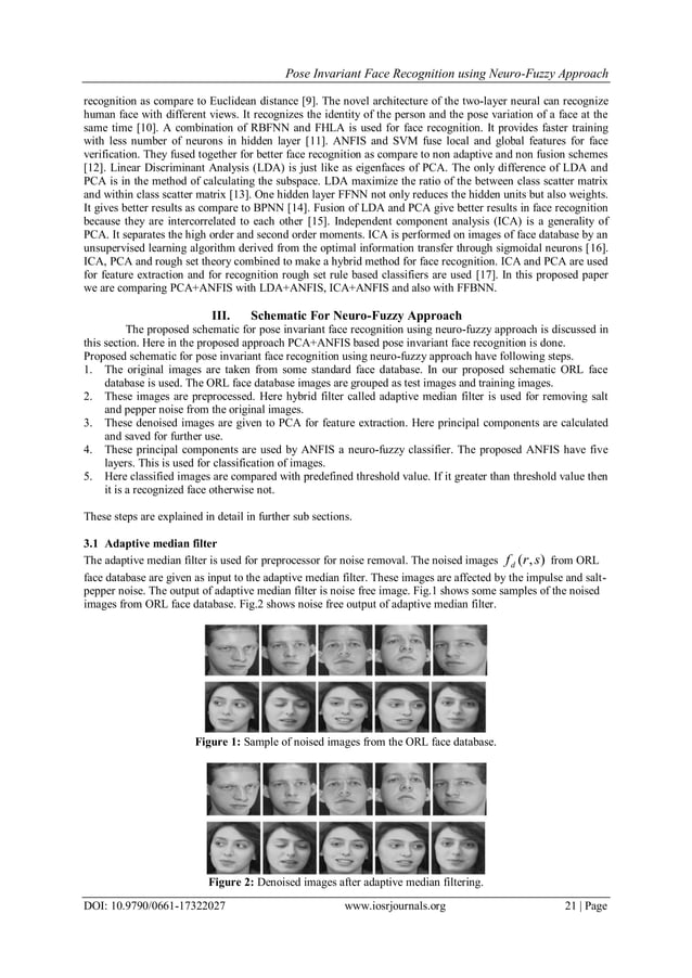 Pose Invariant Face Recognition using Neuro-Fuzzy Approach | PDF
