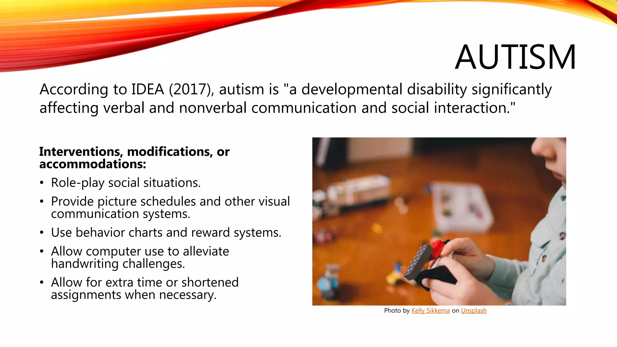 14 Disability Categories | PPSX