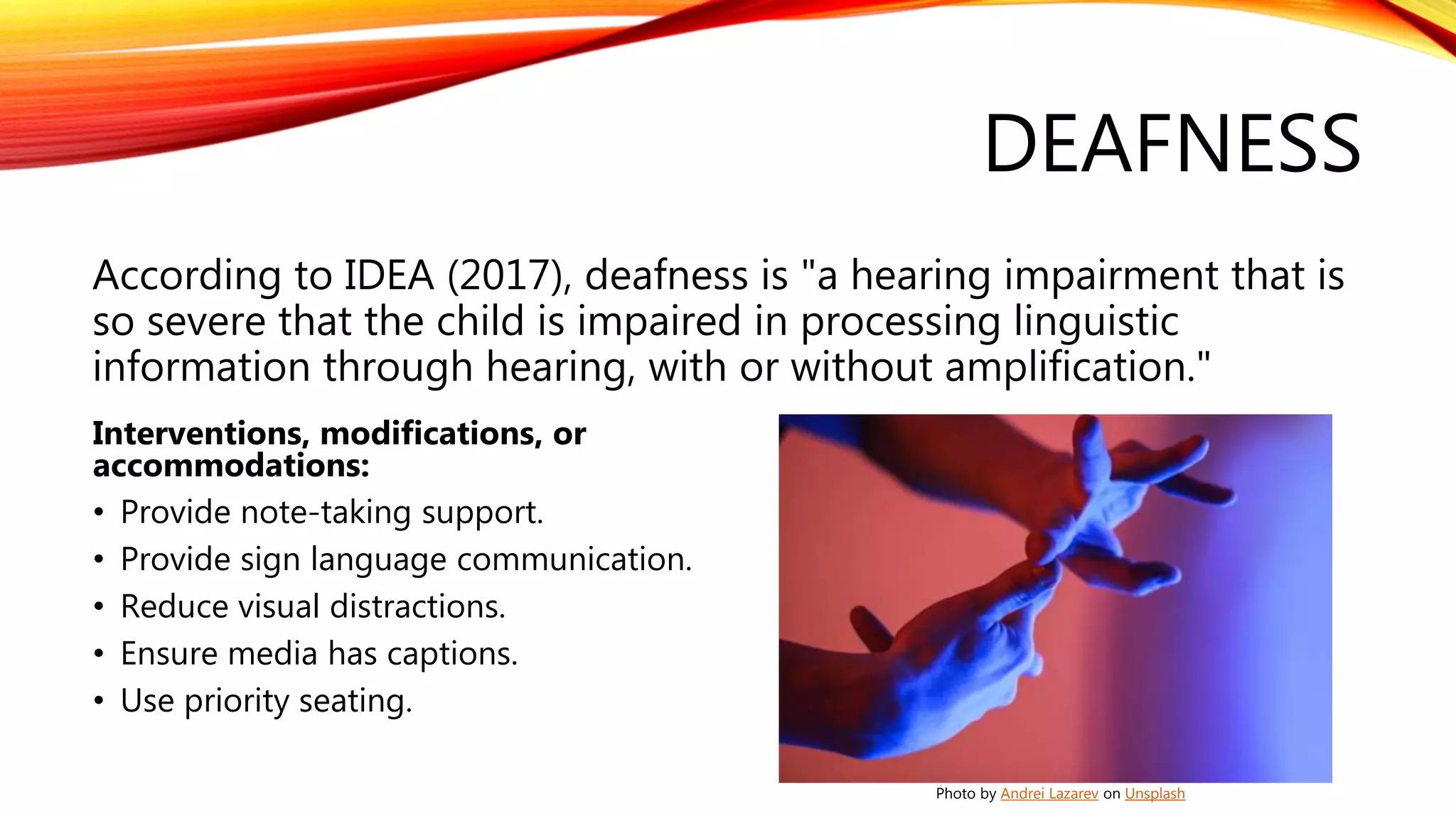 14 Disability Categories | PPSX