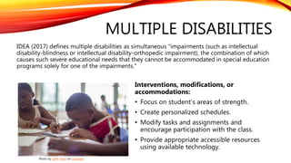 14 Disability Categories | PPSX