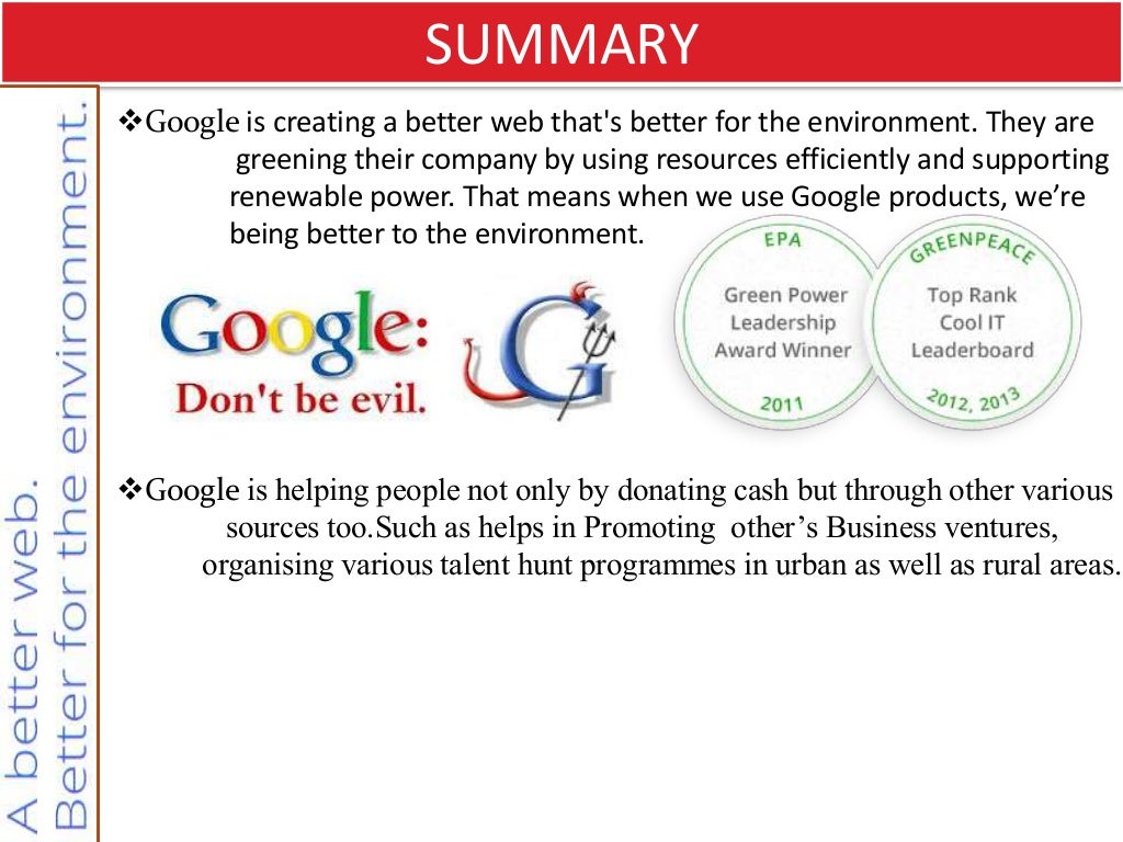 CSR google