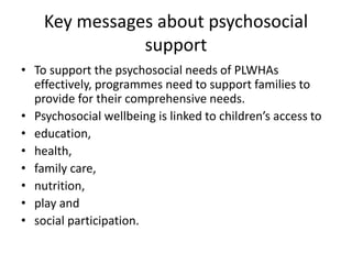 What is Psychosocial Suport (2) | PPTX | Mental Health | Diseases and ...