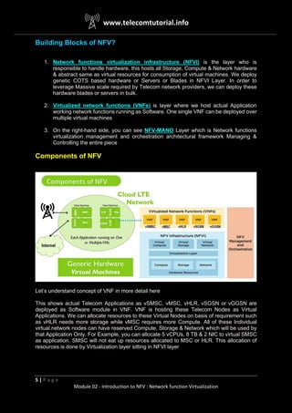 Telco Cloud - 02. Introduction to NFV - Network Function Virtualization ...