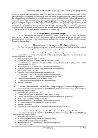 Modelling and Stress Analysis of the Pig Loop Module of a Piping System ...