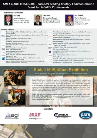 Global MilSatCom 2012 | PDF
