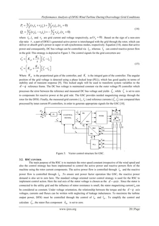 Performance Analysis of DFIG Wind Turbine During Over Voltage Grid Conditions | PDF | Physics ...