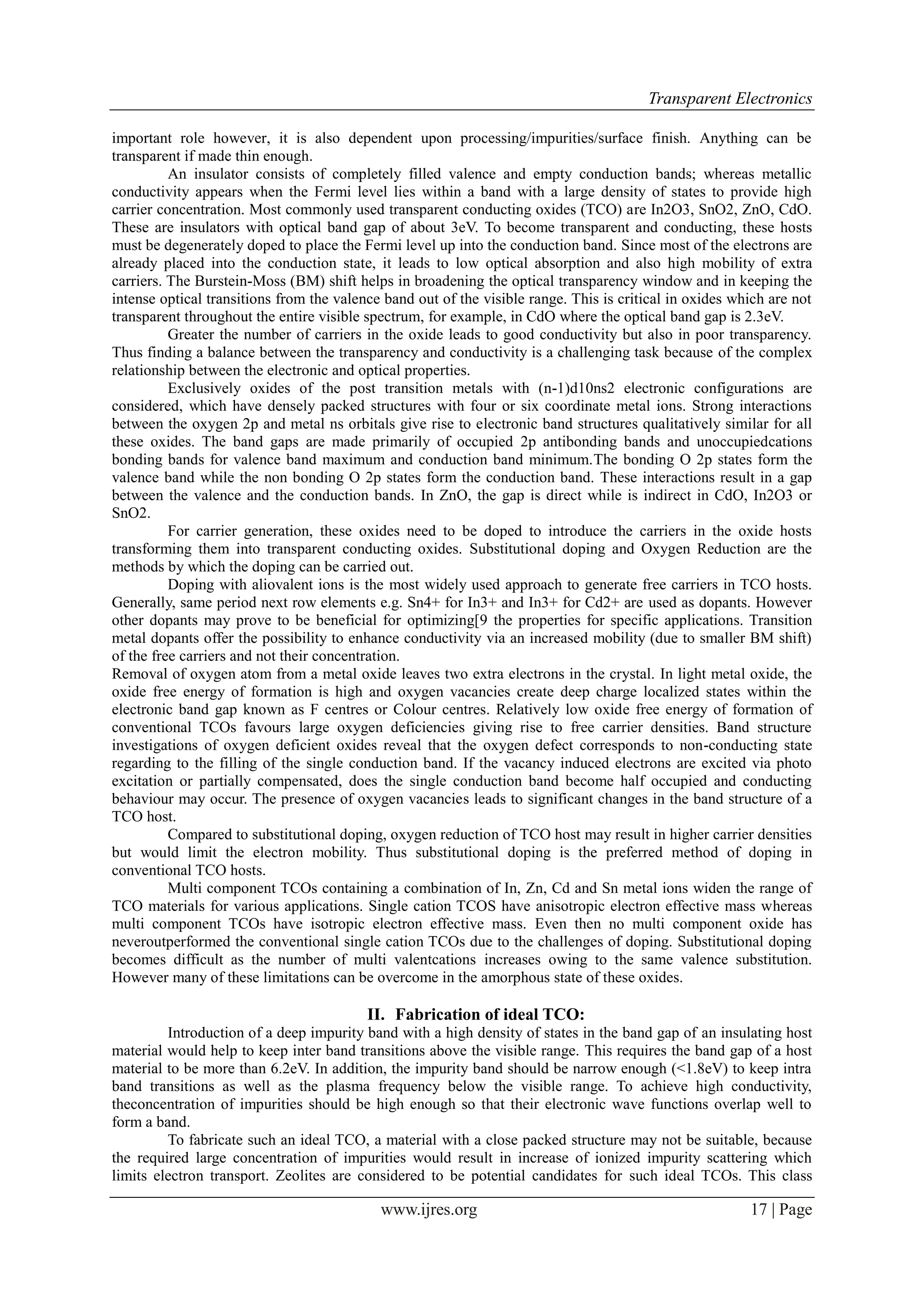 Transparent Electronics | PDF