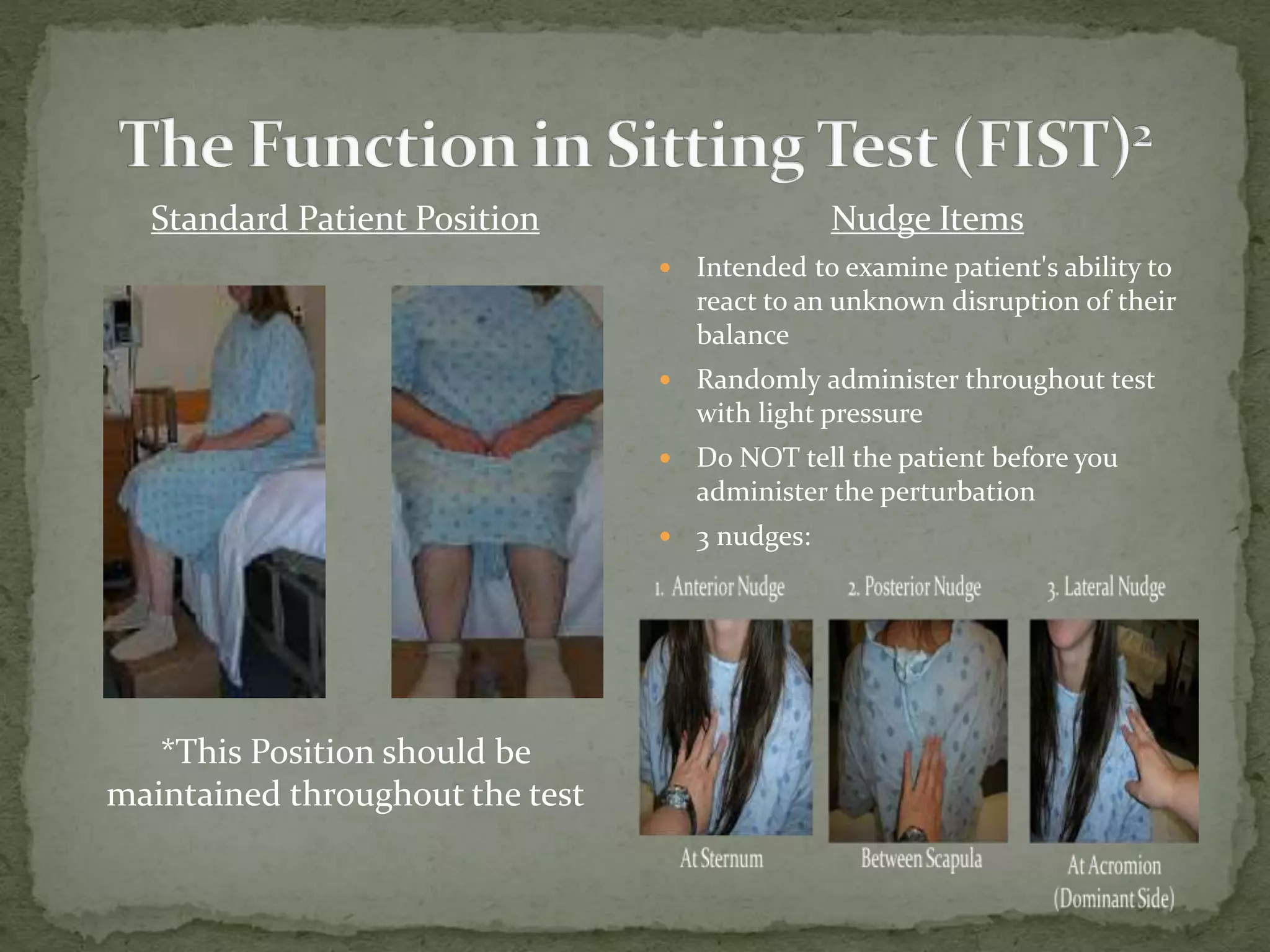 Appropriate Outcome Measures for Lower Level Patients | PPTX