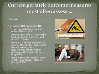 Appropriate Outcome Measures for Lower Level Patients | PPTX