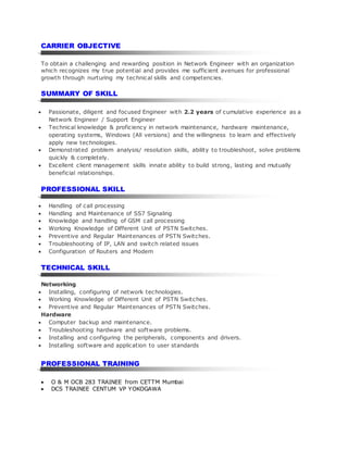 krishna resume | PDF