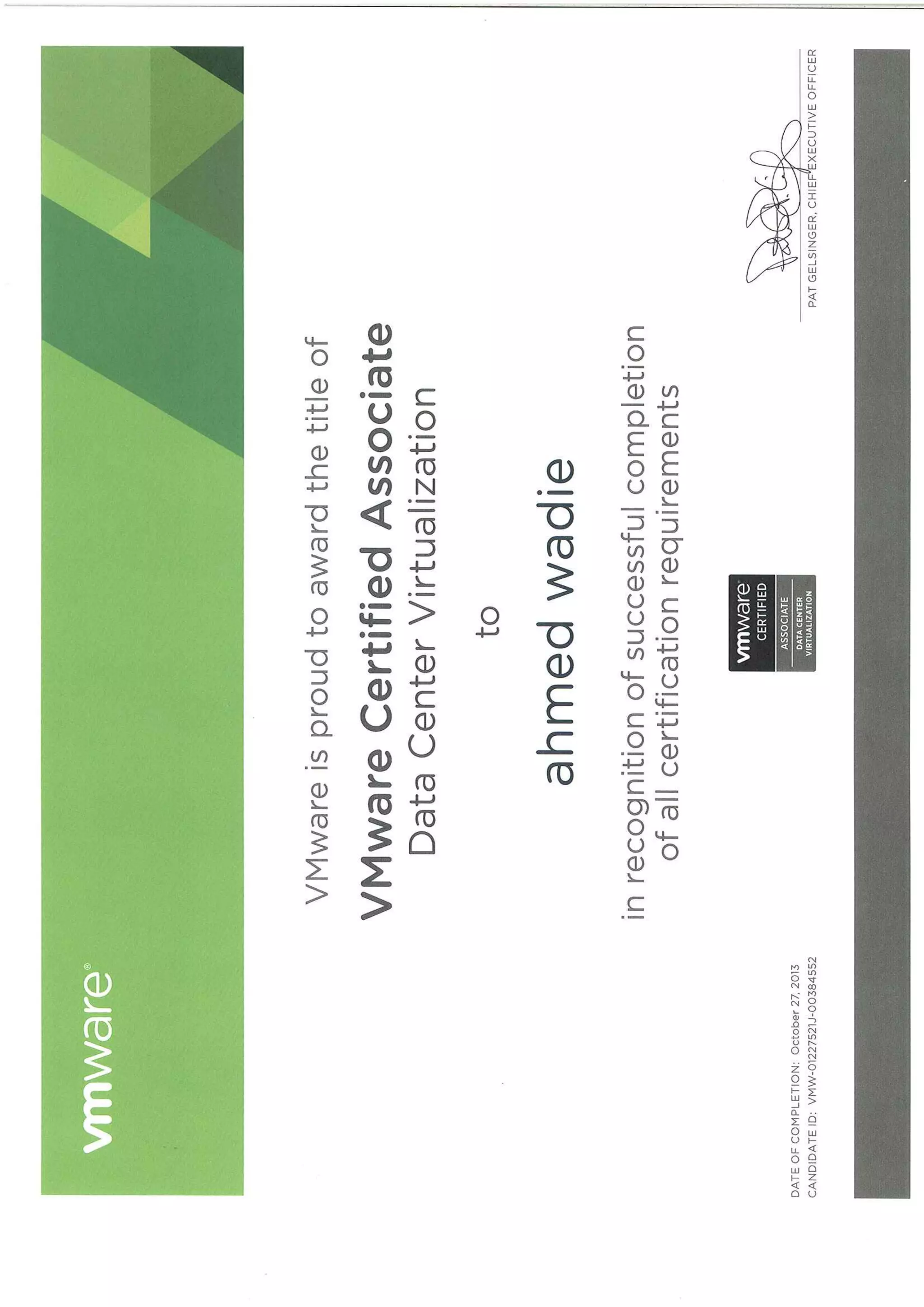 Certified VMWare Data Center Virtualization | PDF