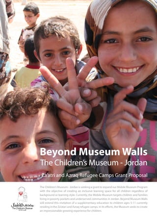 Beyond Museum Walls Grant Proposal | PDF