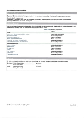 2014 Performance Review Bechtel OG&C | PDF