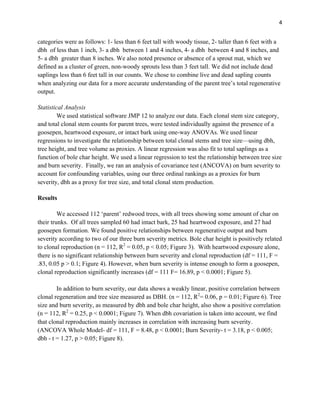 Fire Intensity Effects on Coastal Redwood Regeneration | PDF