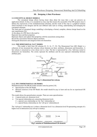 Data Warehouse Designing: Dimensional Modelling and E-R Modelling | PDF