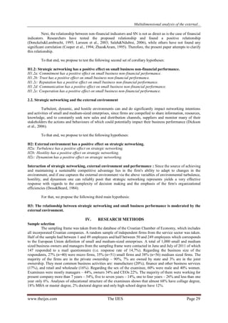 Multidimensional Analysis Of The External Environment In The Strategic ...