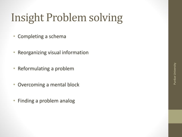 Insight Problem Solving (1) (1) | PPT